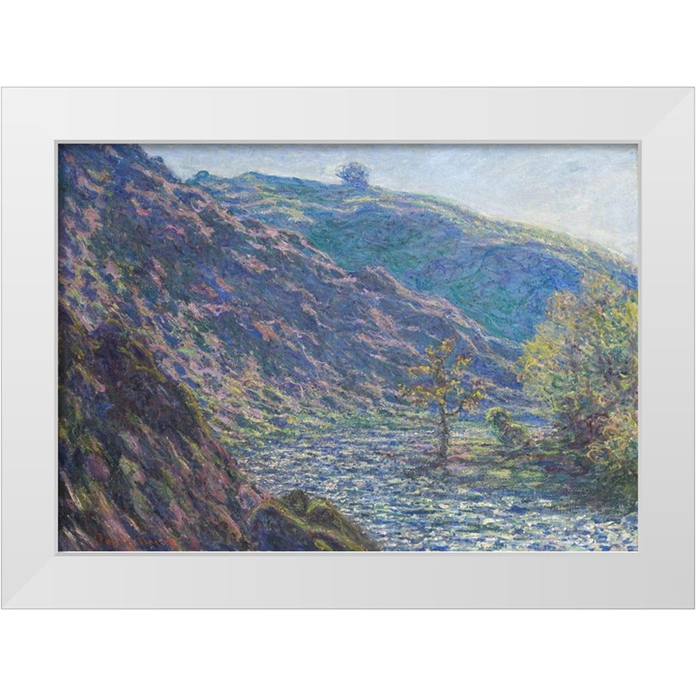 Monet, Claude 24x18 White Modern Wood Framed Museum Art Print Titled ...