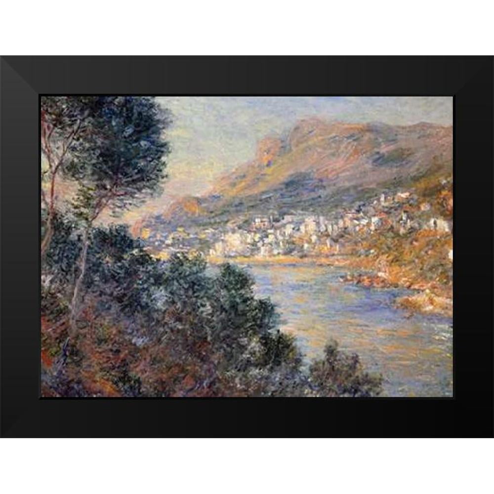 Monet, Claude 24x19 Black Modern Framed Museum Art Print Titled - Monte ...