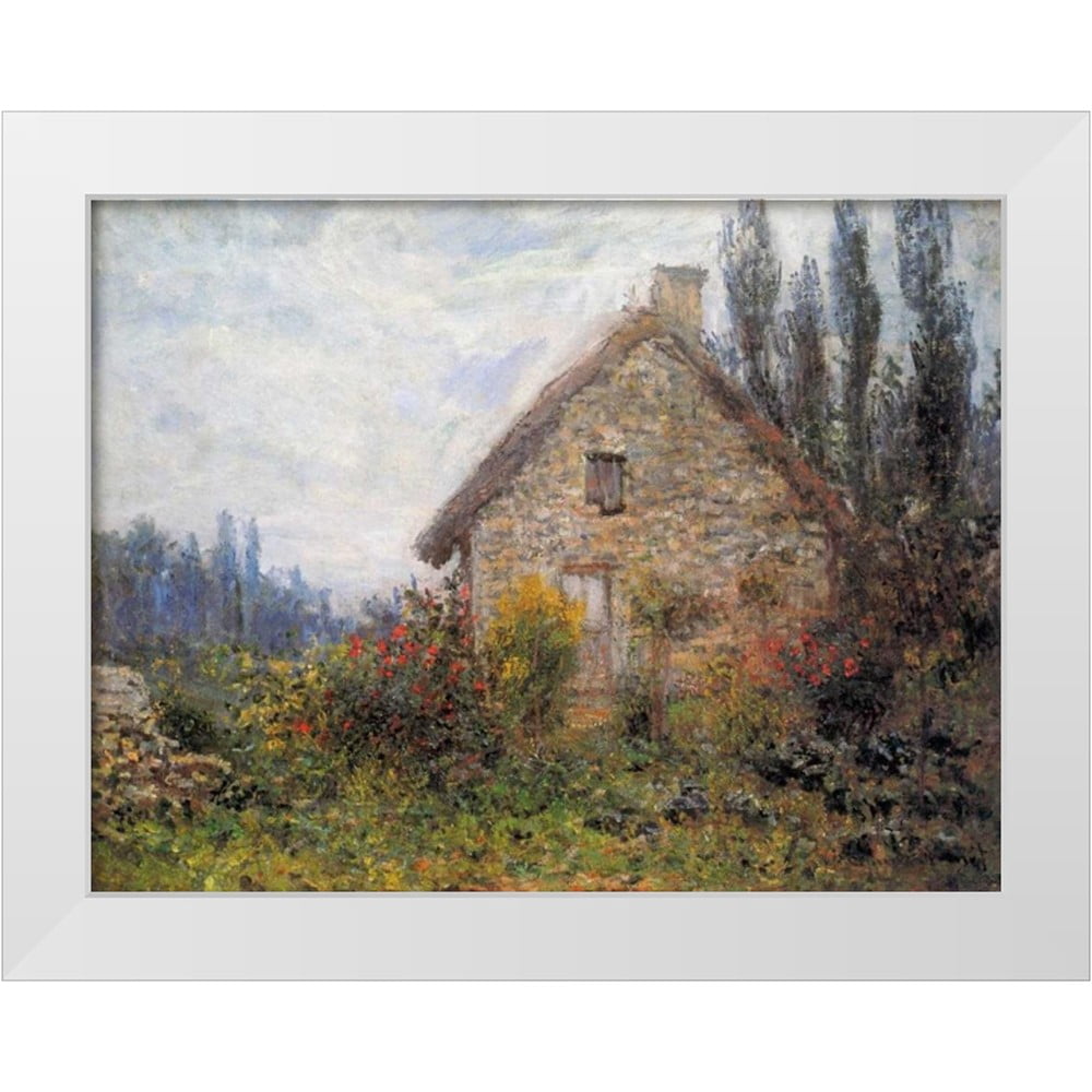 Monet, Claude 24x19 White Modern Wood Framed Museum Art Print Titled ...