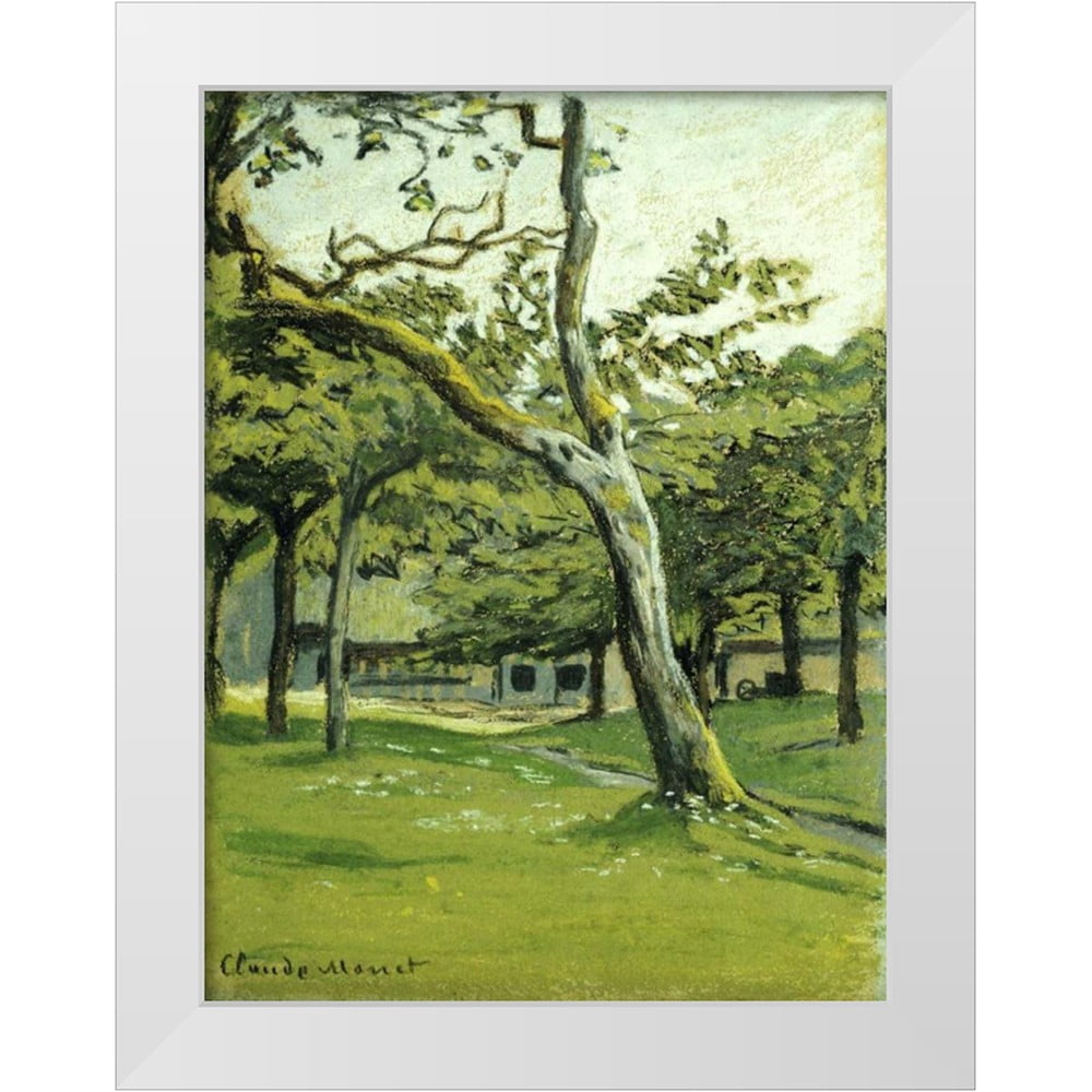 Monet, Claude 25x32 White Modern Wood Framed Museum Art Print Titled ...