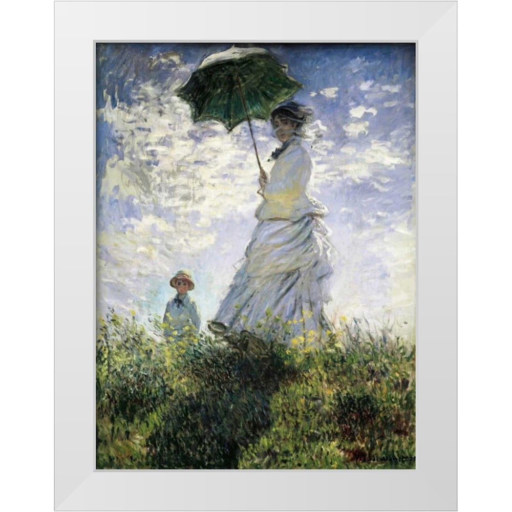 Monet, Claude 25x32 White Modern Wood Framed Museum Art Print Titled ...