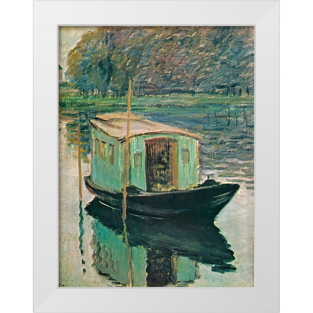 Monet, Claude 25x32 White Modern Wood Framed Museum Art Print Titled ...