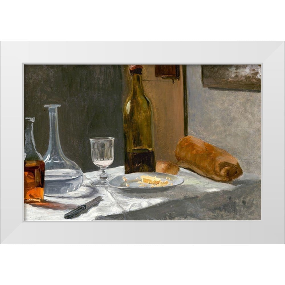 Monet, Claude 32x22 White Modern Wood Framed Museum Art Print Titled ...