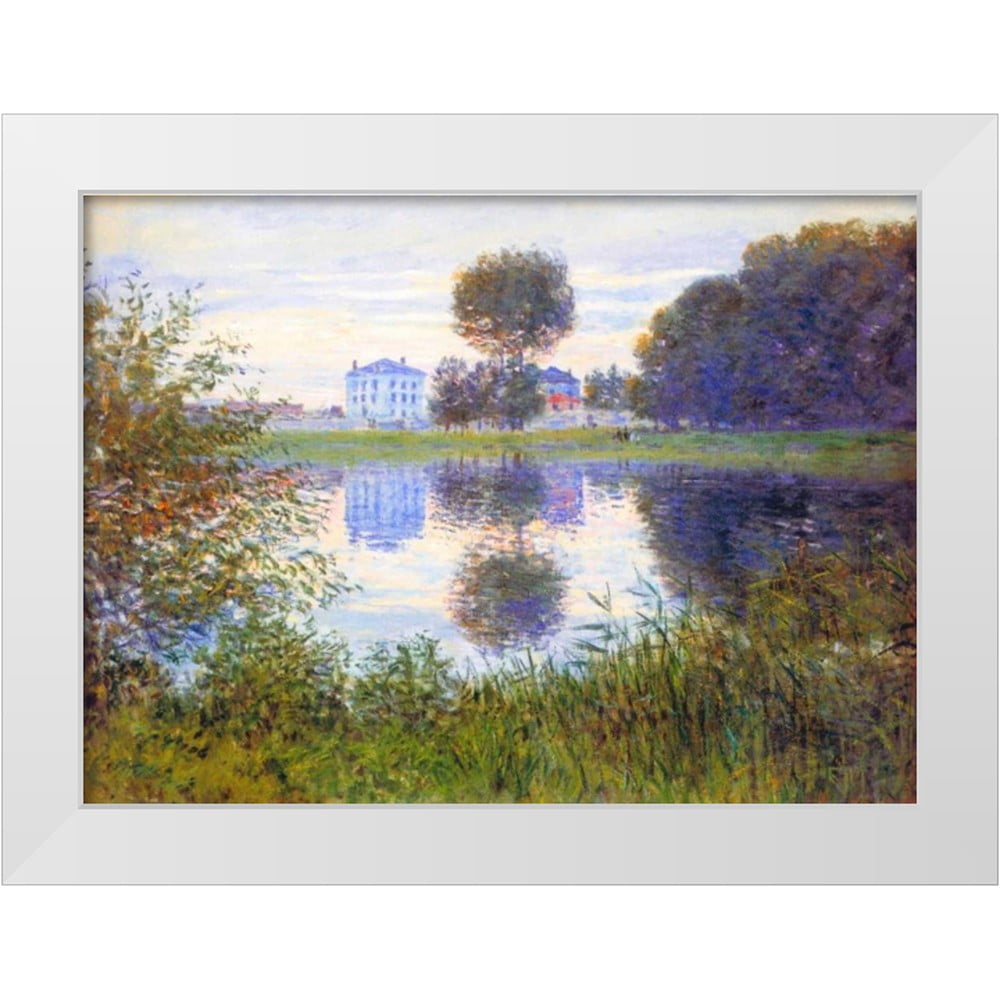 Monet, Claude 32x24 White Modern Wood Framed Museum Art Print Titled ...