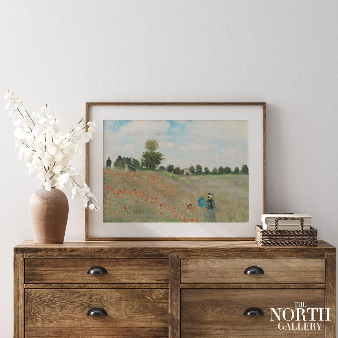 Monet Field Poster Print, Claude Monet, French Countryside, Monet ...