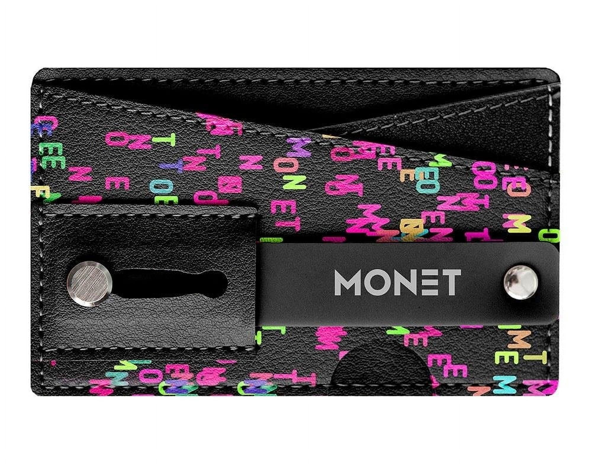 Monet Patterns Universal Phone Wallet, Neon Letters - Walmart.com