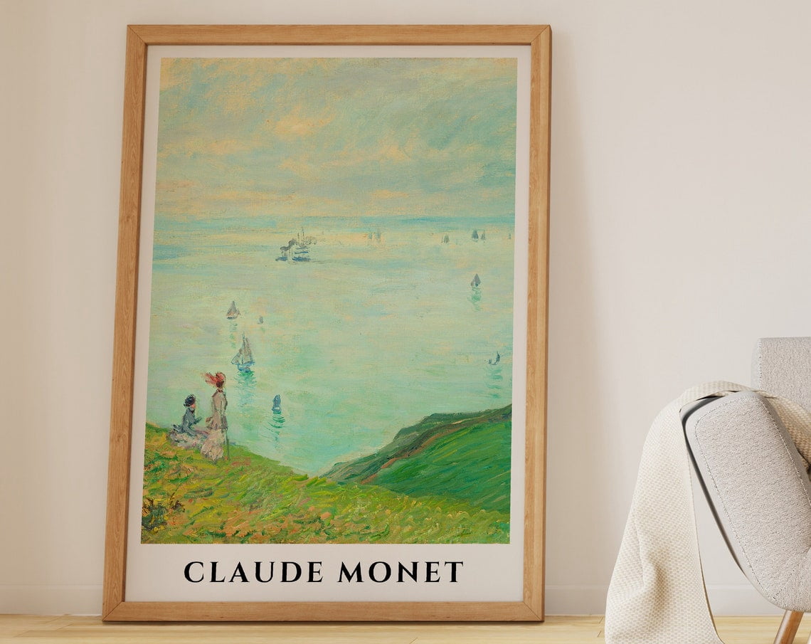 Monet Print, Home Decor Wall Art, Claude Monet, Scenery Art, Wall Art ...