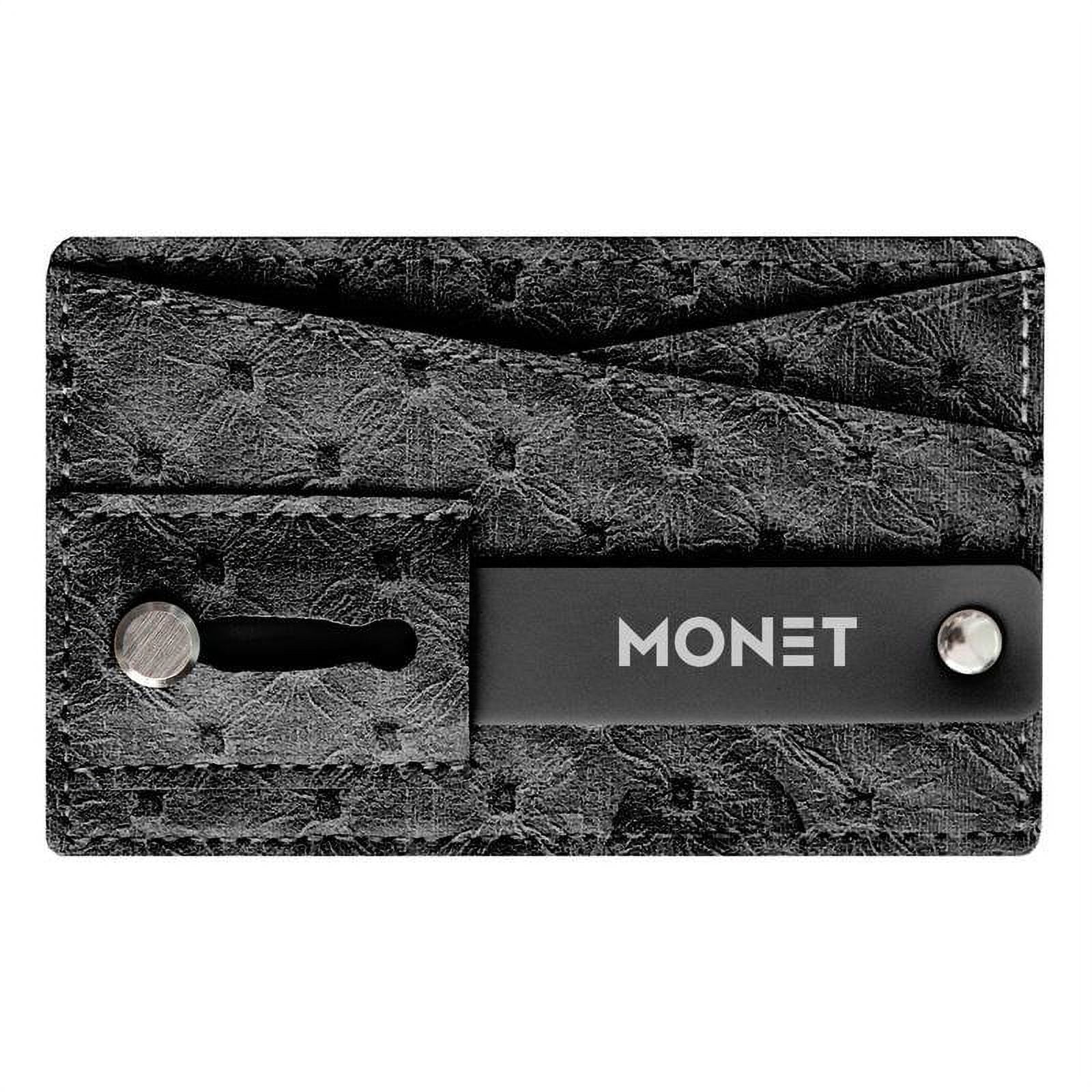 Monet Textured Universal Phone Wallet, Textured Black - Walmart.com