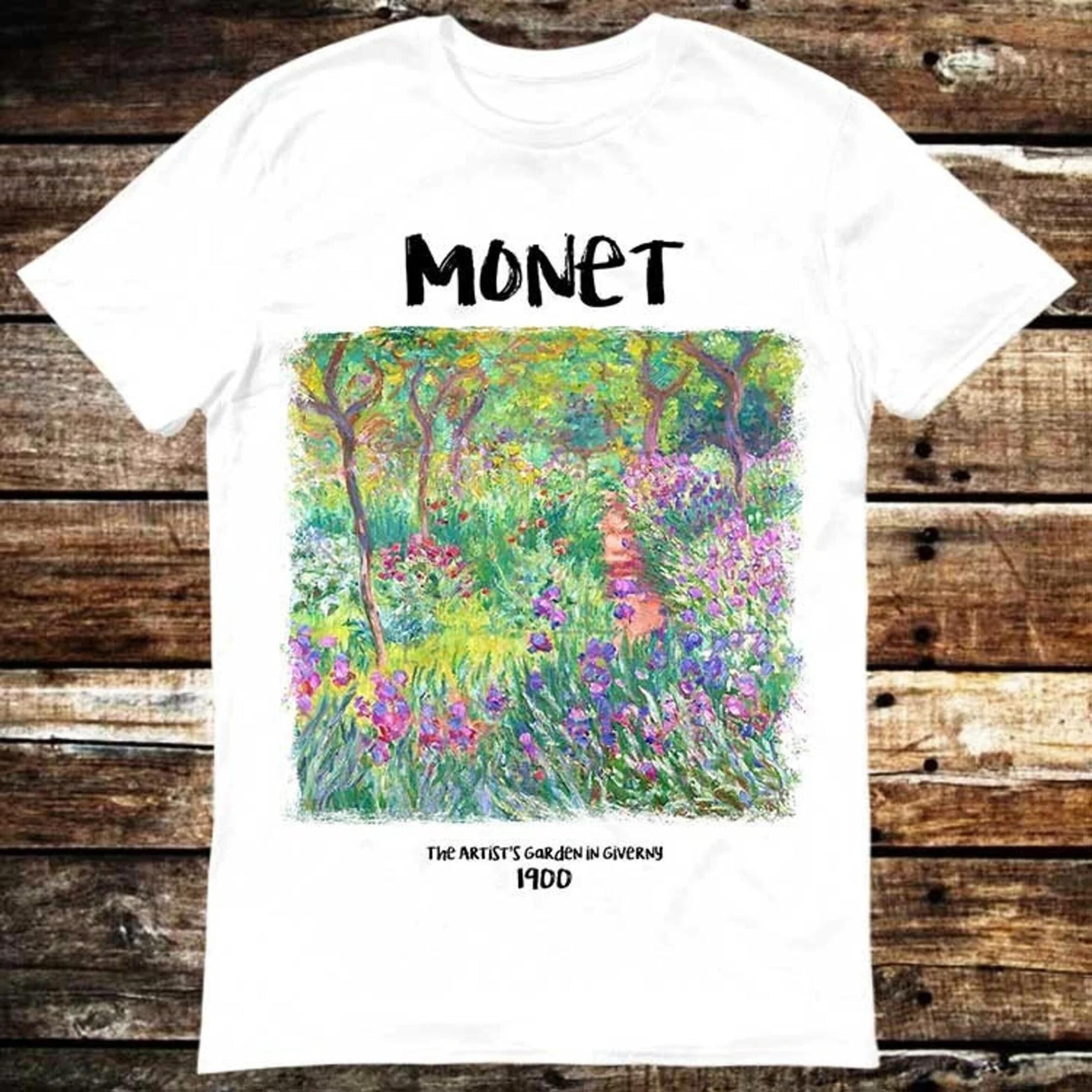 Monet The Artist’s Garden in Giverny Shirt Meme Gift Shirt - Walmart.com