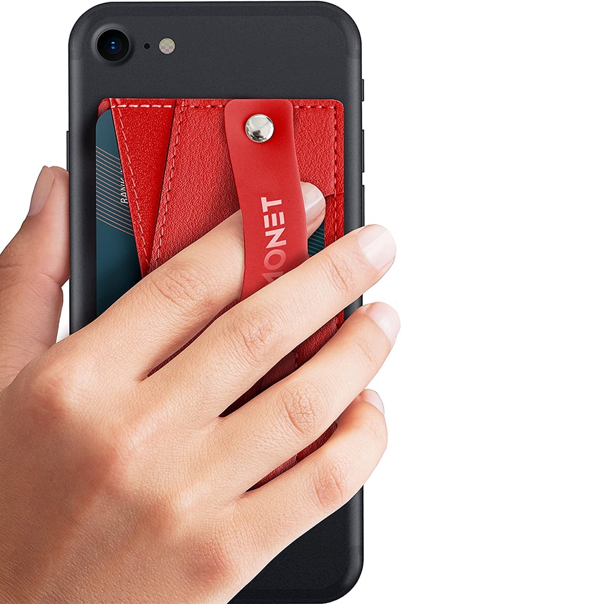 Monet Ultra Grip Universal Phone Wallet, Red - Walmart.com