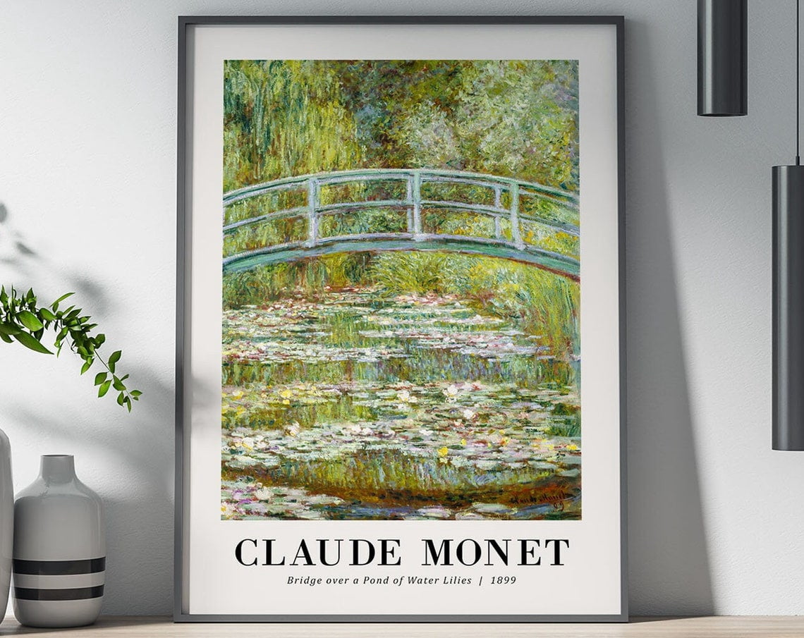 Monet Water Lily Pond Poster, Poster Print, Wall Decor, Monet ...