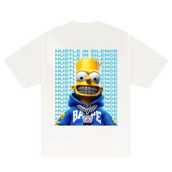 Money Bart Simpson Flexing T-Shirt -– Fun Design Featuring Bart Simpson ...
