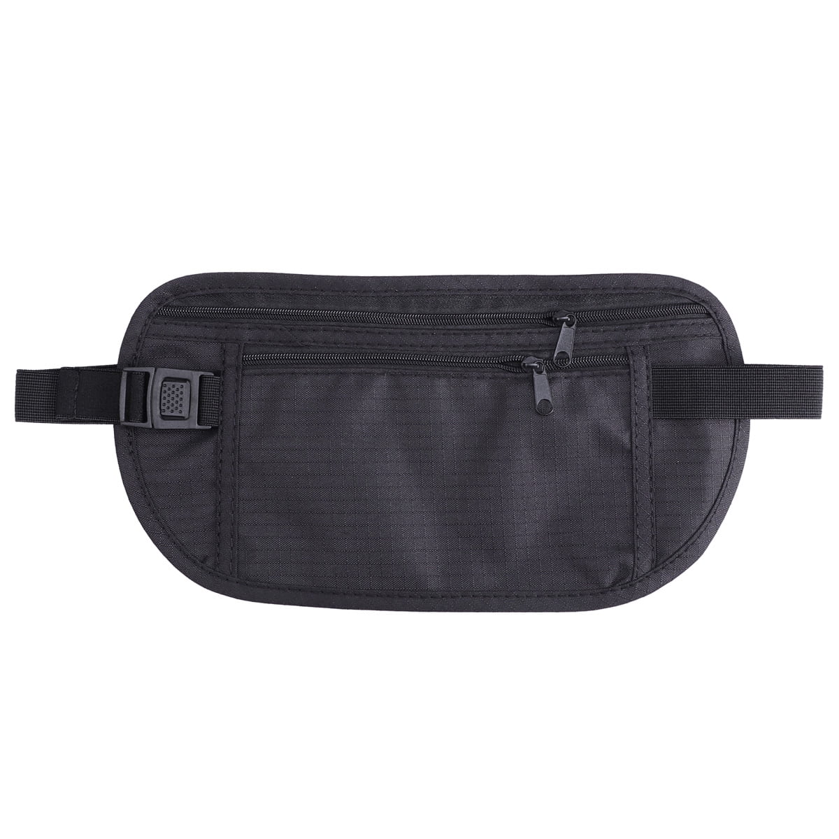 Travel Money Belt Black Money Belt - Waist Passport Wallet With Zipper ...