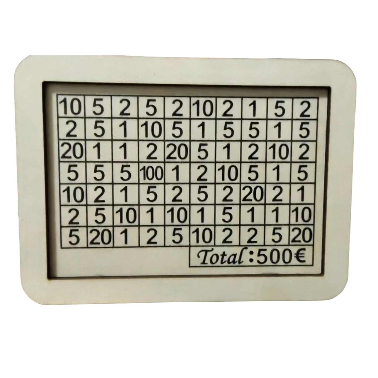 Money Box Case Coin Storage Jar with Saving Goal Targets and Number for ...