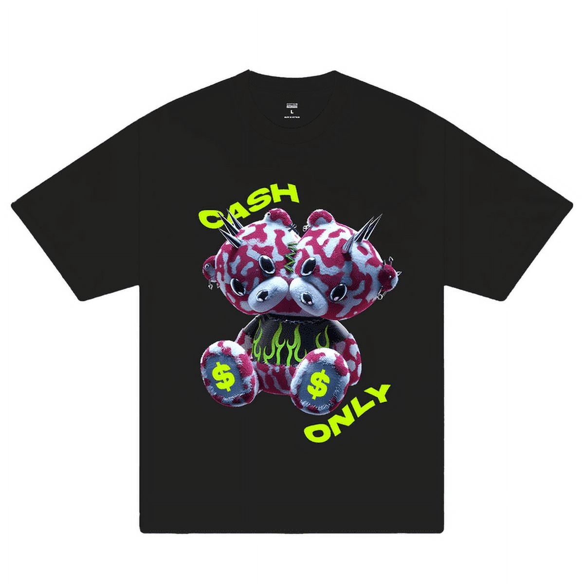 Money Cash Only T-Shirt -– Bold and Stylish Design for Cash Enthusiasts ...