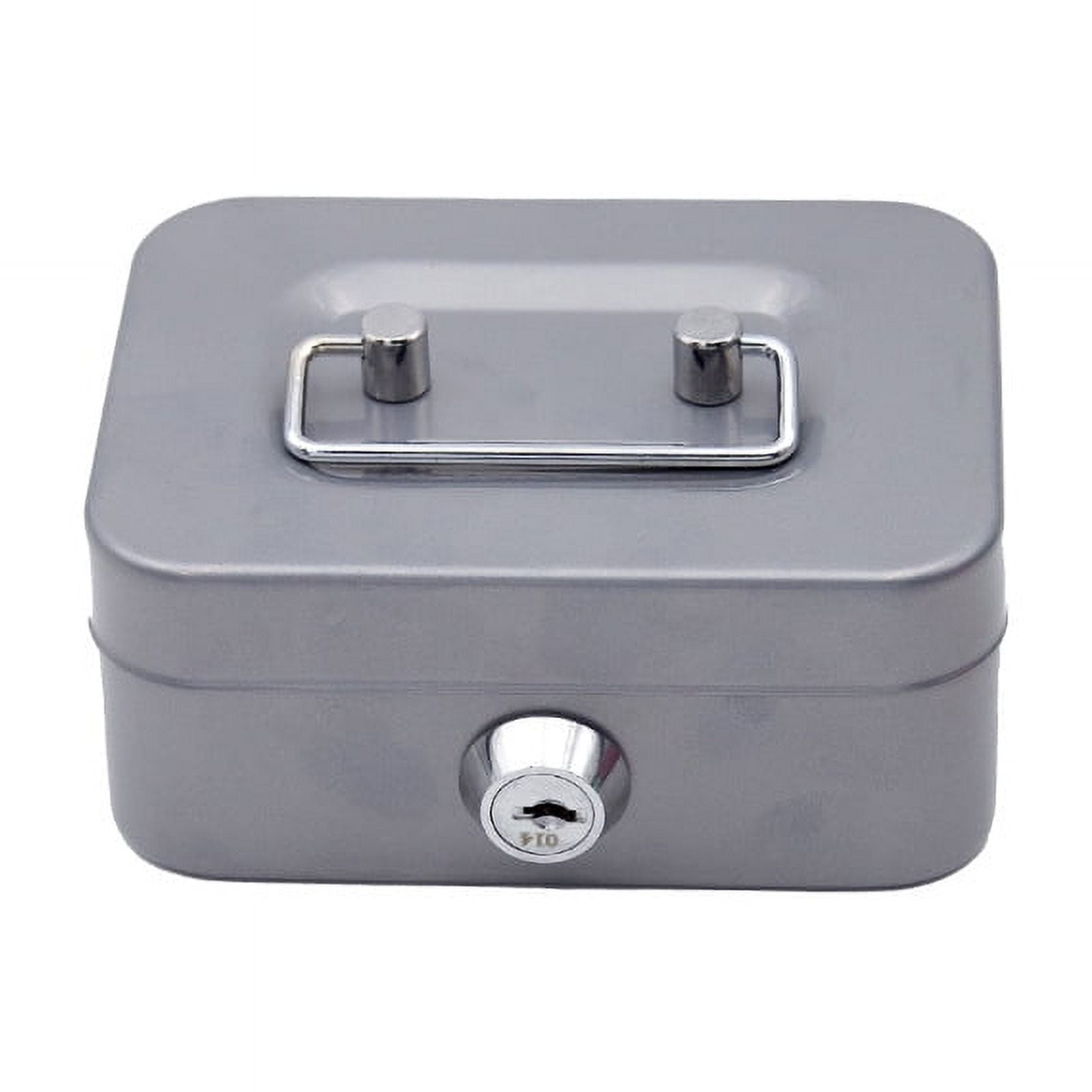 Money Cash Savings Box, Cash Vault with Lock 2 Keys, Durable Fashion ...
