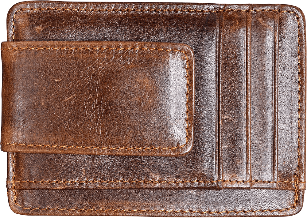 Money Clip RFID Front Pocket Wallet Men's Leather Slim Minimalist ...