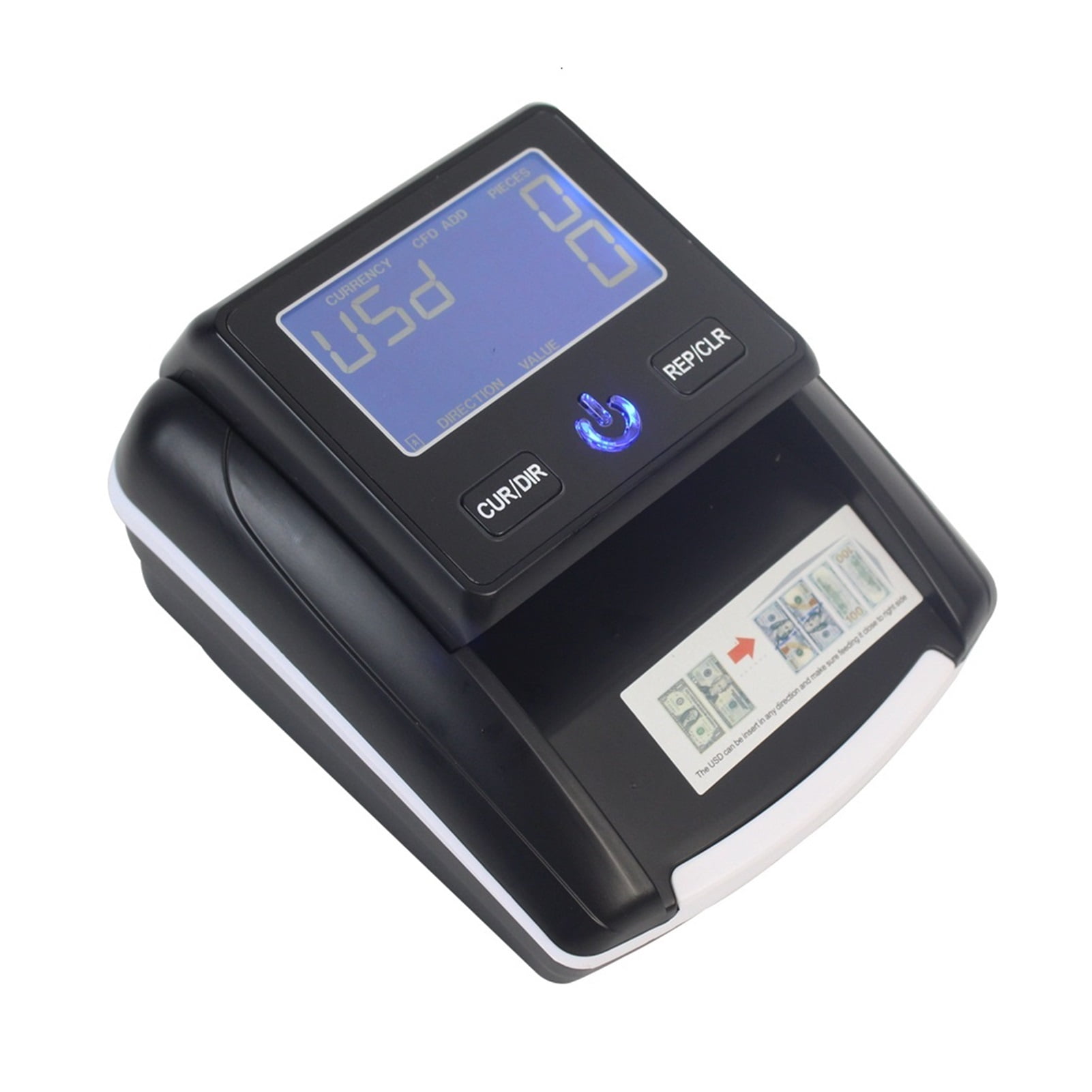 Money Counter Machine Handy Money Detector With Rechargeable Battery ...