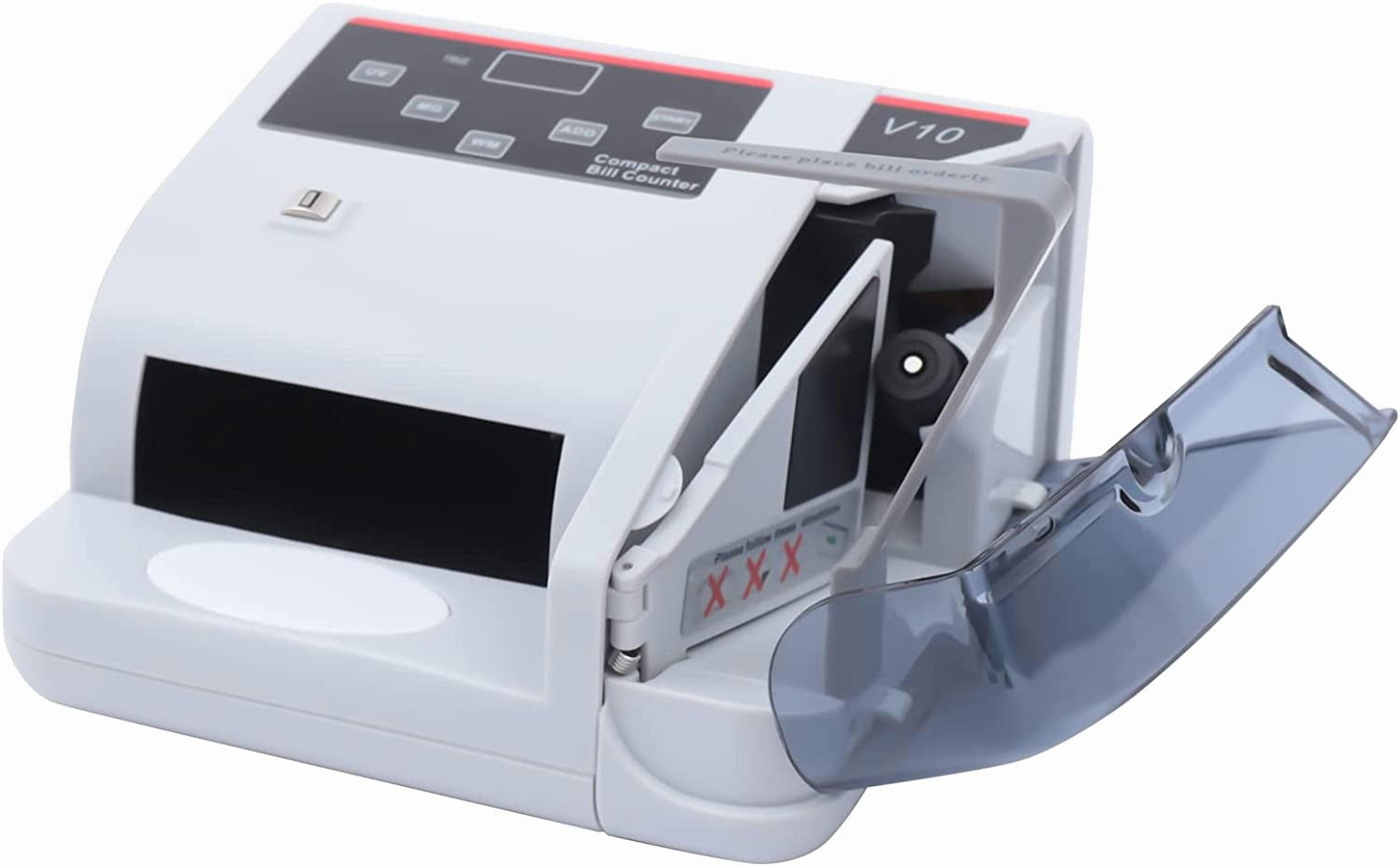 Money Counter Machine, Portable Money Counter with UV/MG/WM Counterfeit ...