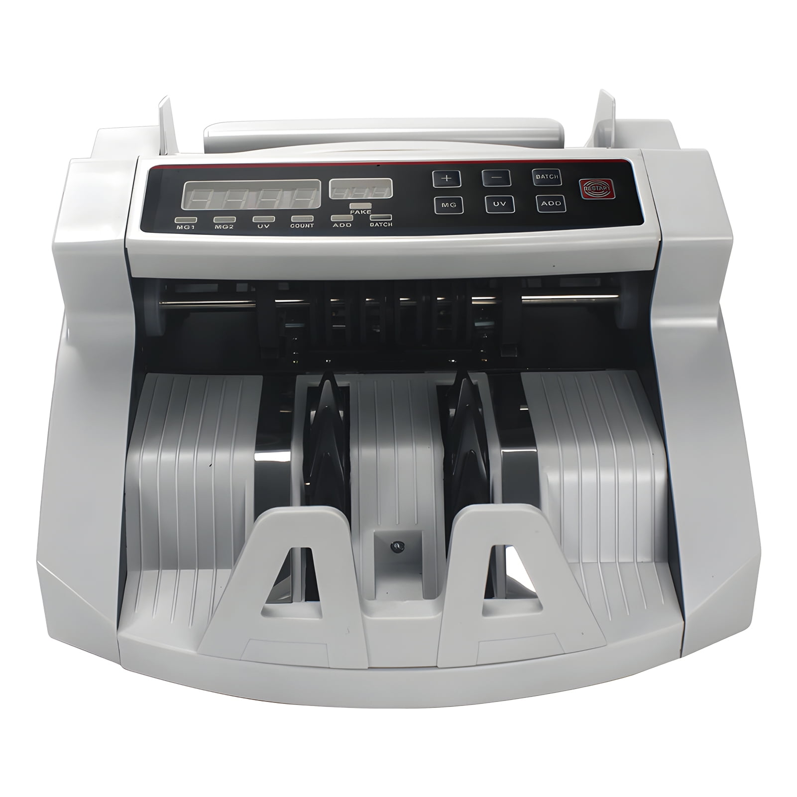 Money Counter Machine with Value Count, UV/MG/IR Counterfeit Detection ...