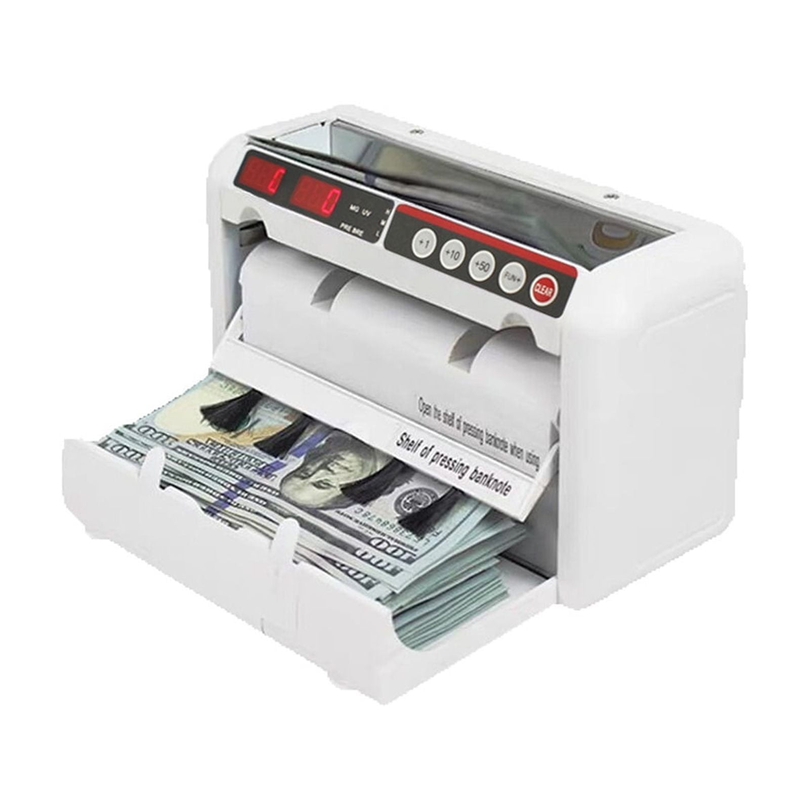Money Counter Machine, Value Counting, Bill Counter With 3+3 BIT LED ...