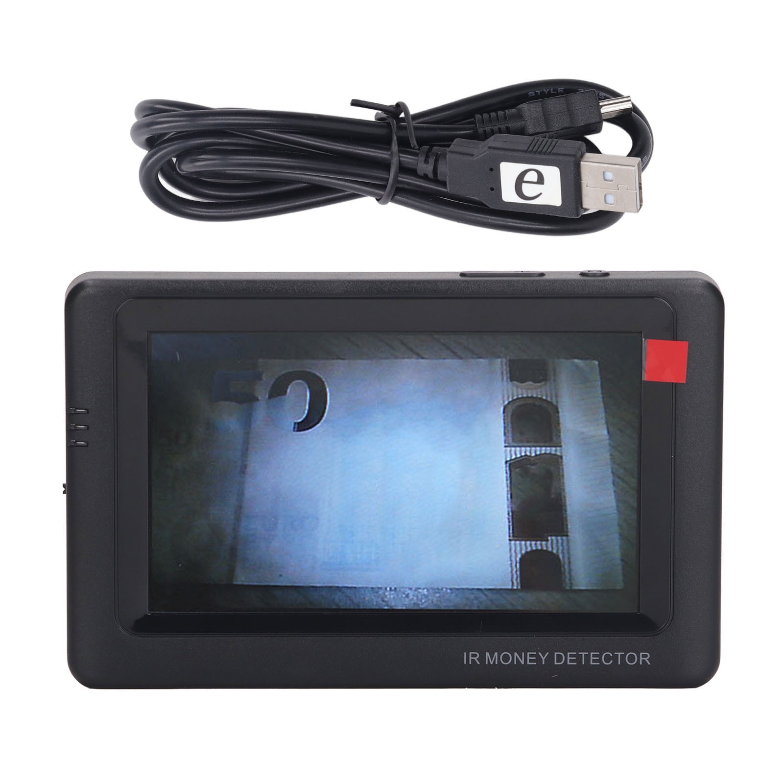 Money Detector Machine Small Handheld Counterfeit Bill Currency Euro ...