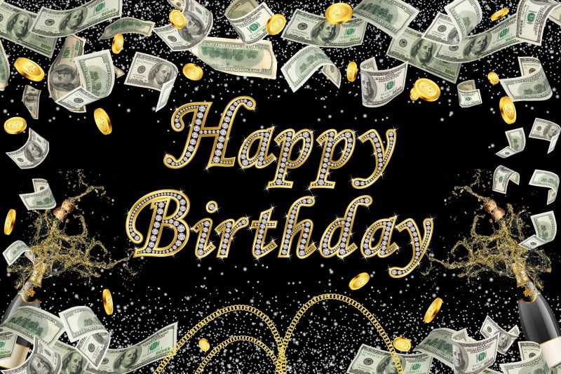 Money Dollar Bill Green BackdropMoney Bag Gold Hip Hop Boy Girl Cash ...