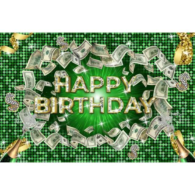 Money Dollar Bill Green BackdropMoney Bag Gold Hip Hop Boy Girl Cash ...