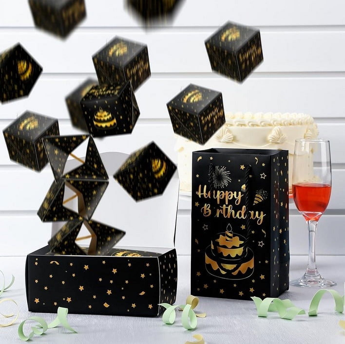 Money Gift Boxes for Cash Pop Up,Black Valentine's Day Surprise Gift ...