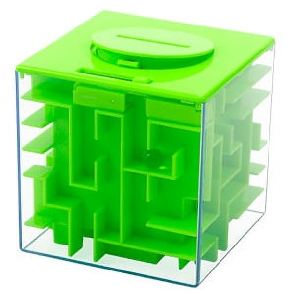 Money Maze Bank,Money Maze Puzzle Box,Coin Cash Bill Storage Box, Game ...