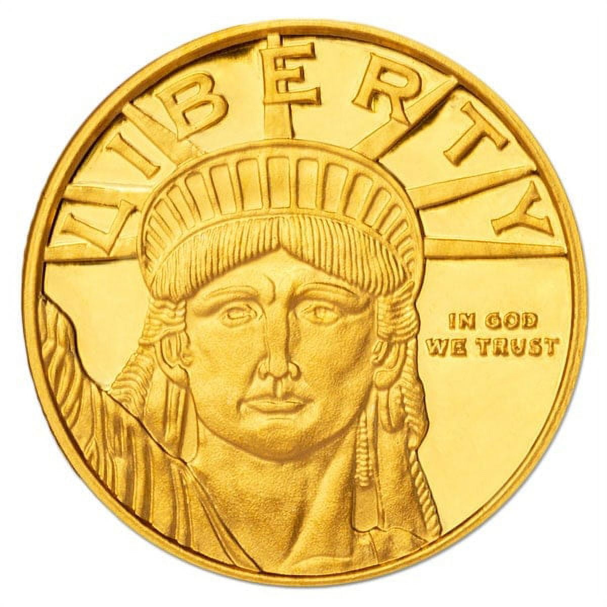 Money Metals Mint 1/4 oz Lady Liberty Gold Round - .9999 Pure, 24 Karat ...