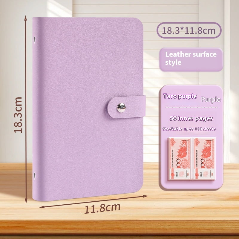 Money Organizer for Binder Saver Saving Book Storage Booklet Coin ...