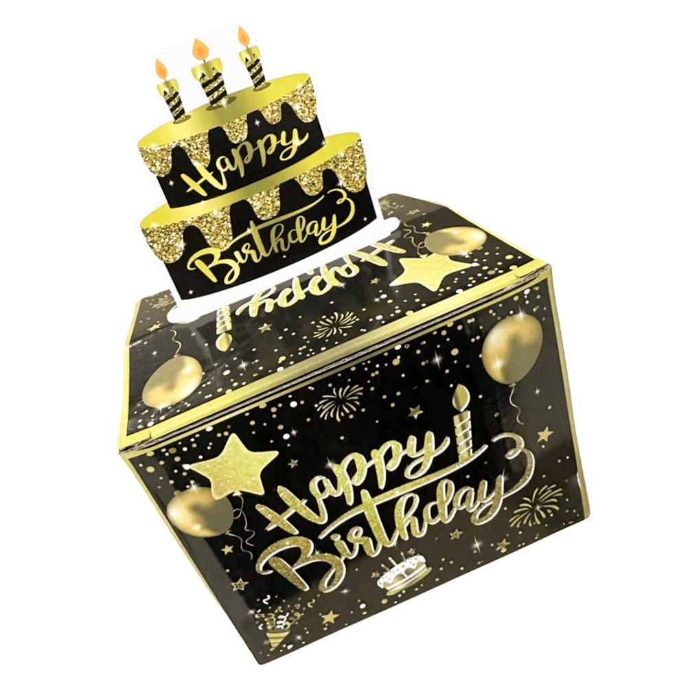 Money Paper Box Cake Decorating Supplies Party Supplies Surprise Money ...