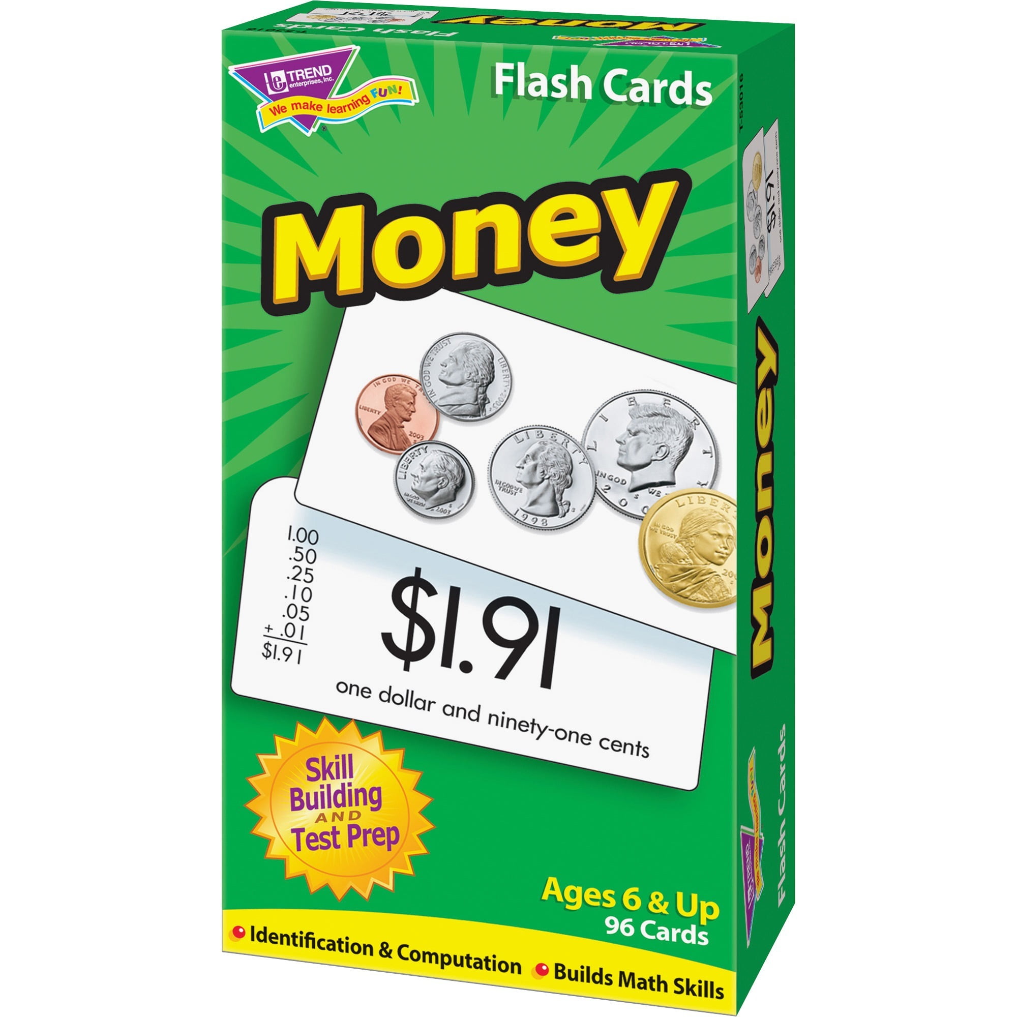 Money Skill Drill Flash Cards - Walmart.com