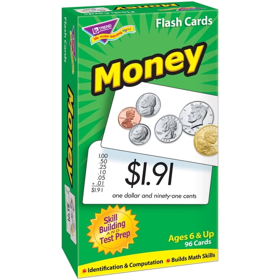 Money Skill Drill Flash Cards - Walmart.com