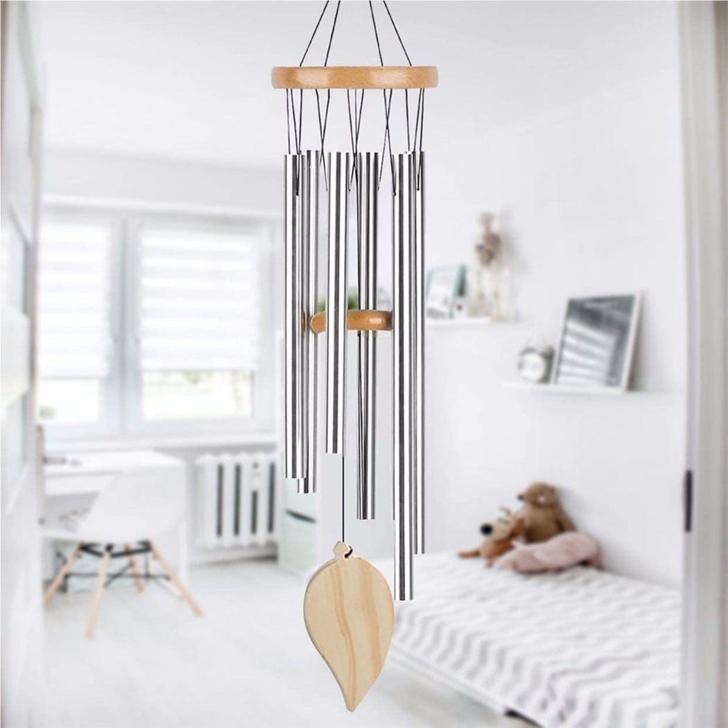 Money Tree 6 Tubes Wind Chimes Bell Good Luck Decor Home-Bell Pendant ...