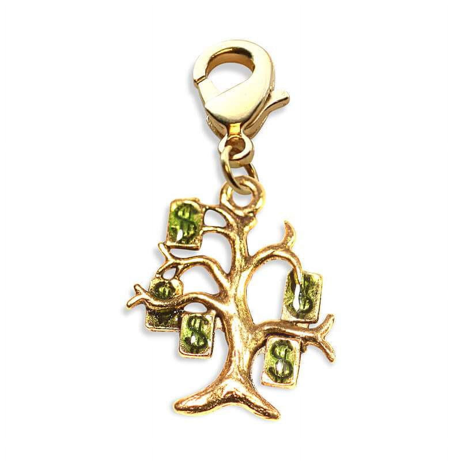 Money Tree Charm Dangle in Gold - Walmart.com