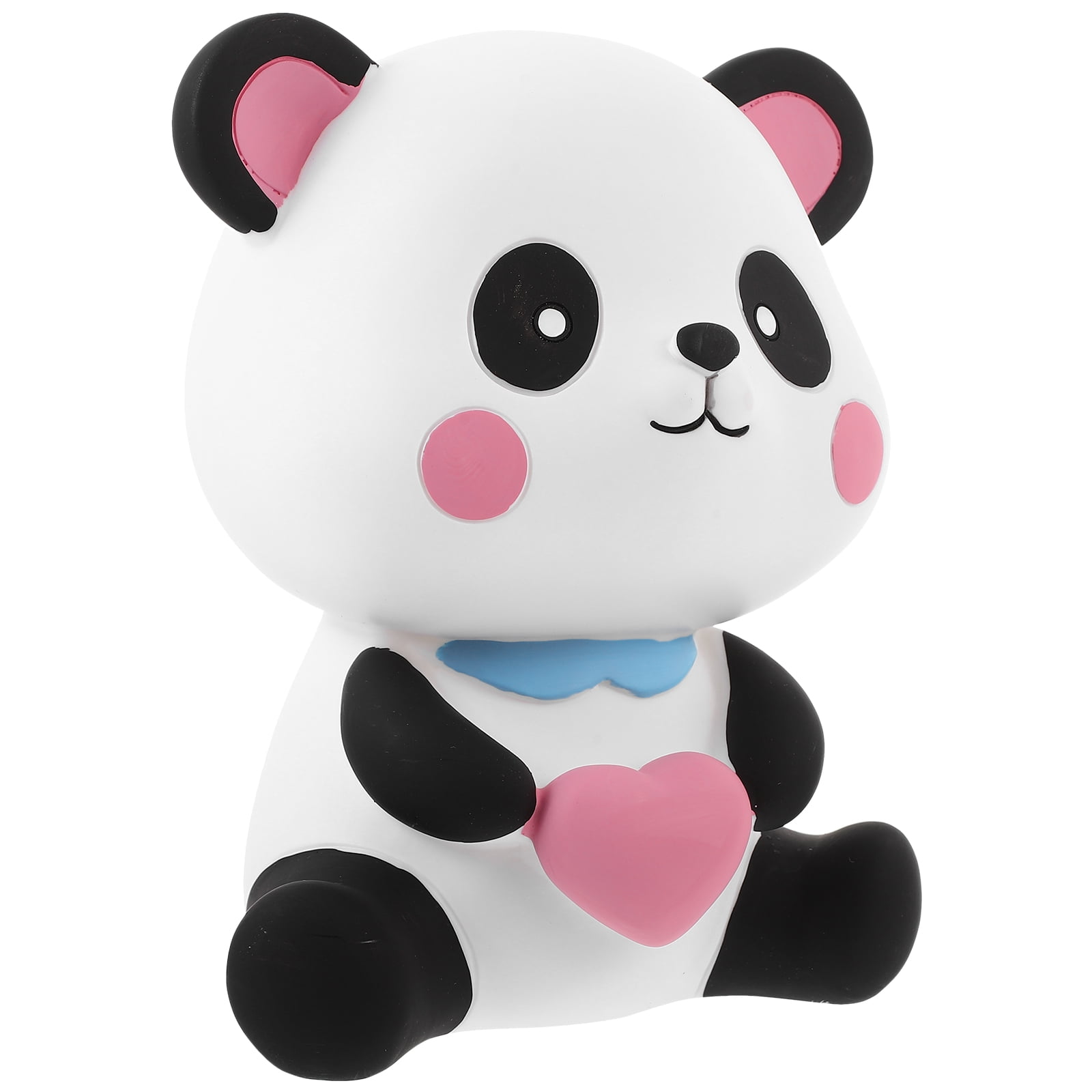 HEMOTON Panda Piggy Bank Vinyl Coin Bank for Kids and Adults Encourages ...