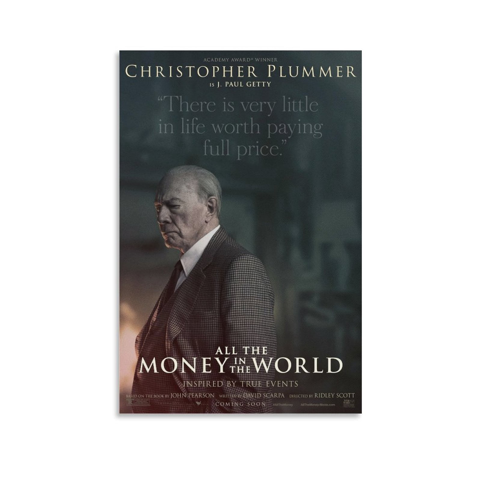 All The Money in The World Classic Movie Poster Posters Art Print Wall ...