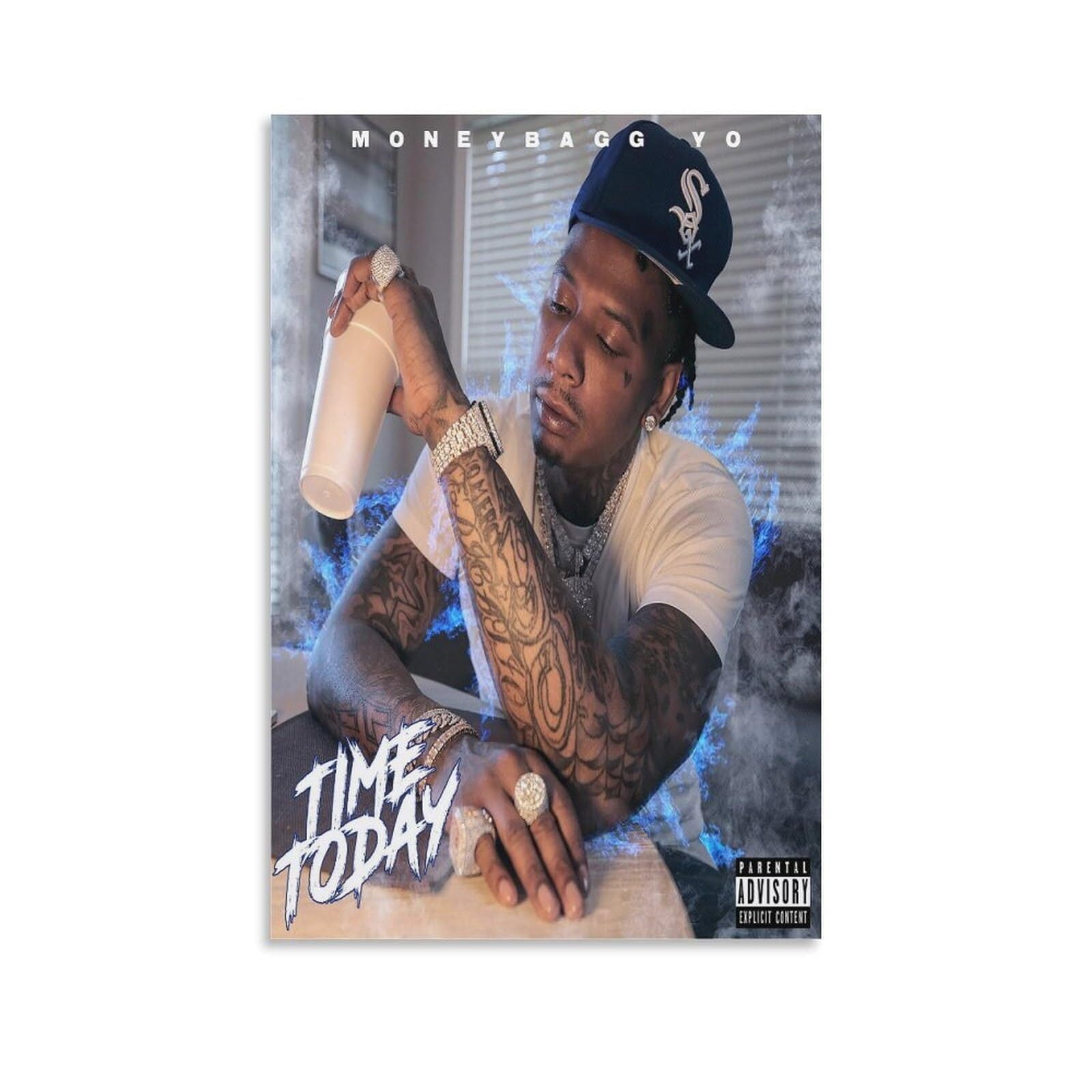 Moneybagg Yo Time Today Canvas Poster Bedroom Decoration Landscape ...