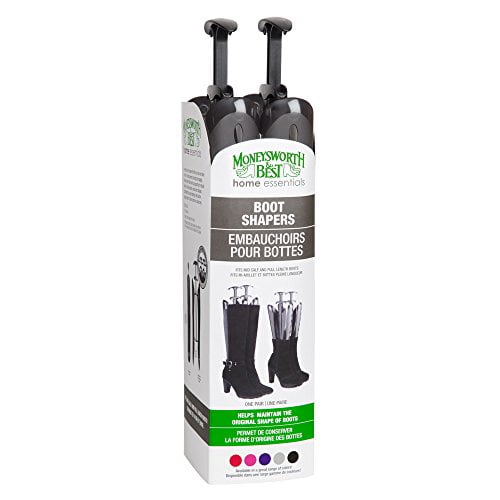 Moneysworth & Best Fashion Boot Shaper Tree, Black - Walmart.com
