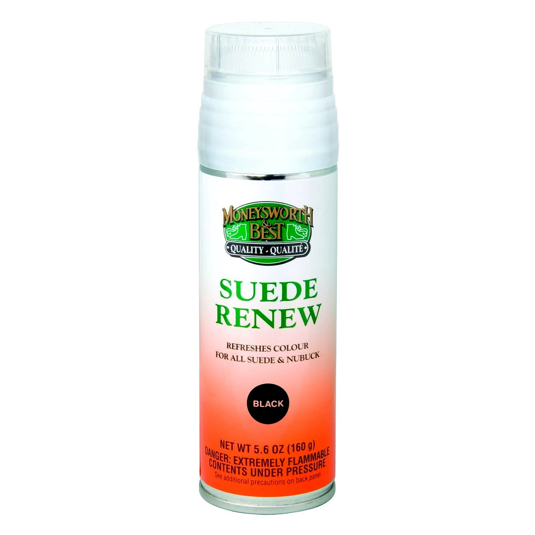 Moneysworth and Best, Suede Renew Conditioner Spray, 5.6 oz, Black ...