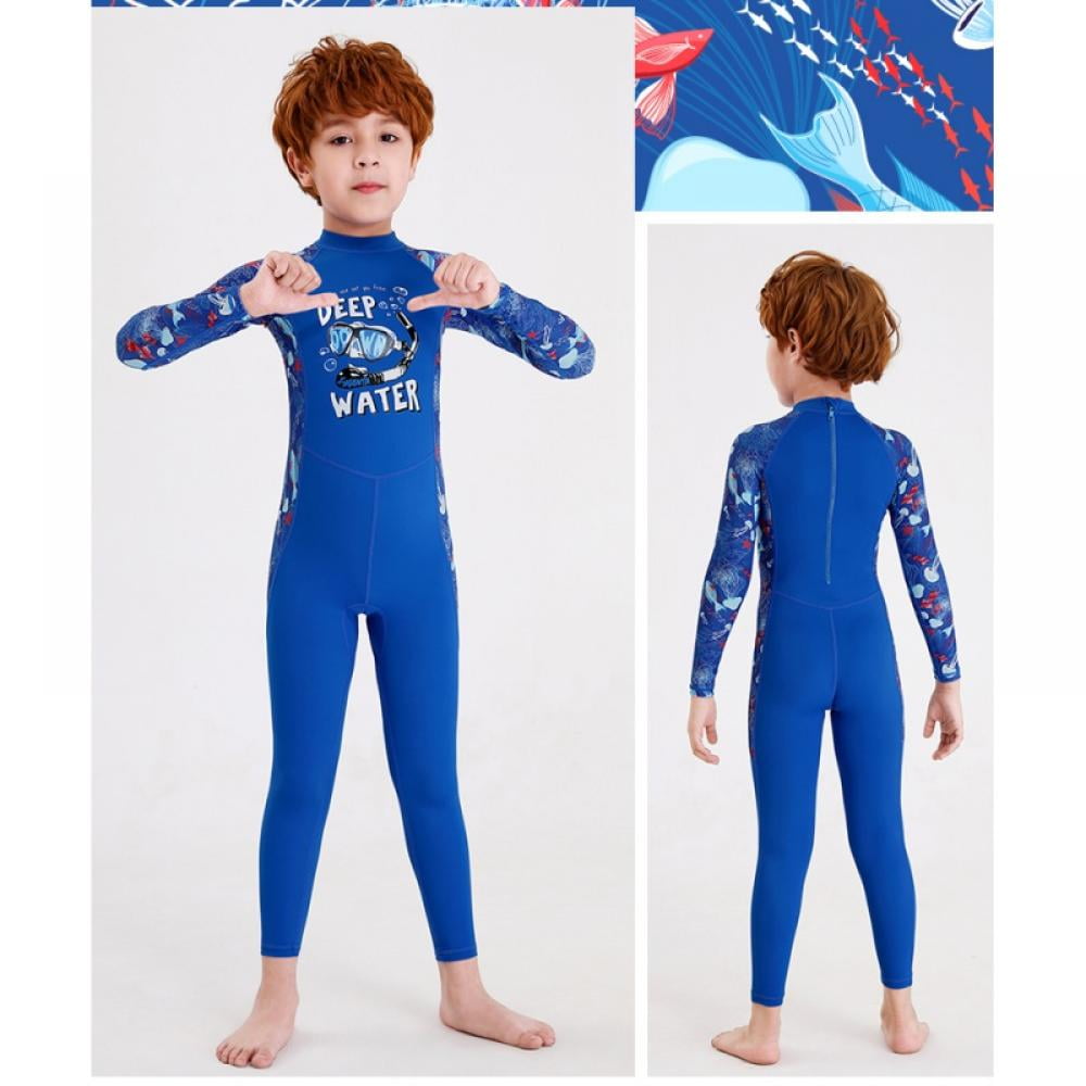 Monfince Kids Wetsuit for Boys Girls Toddlers Full Wetsuits Neoprene ...
