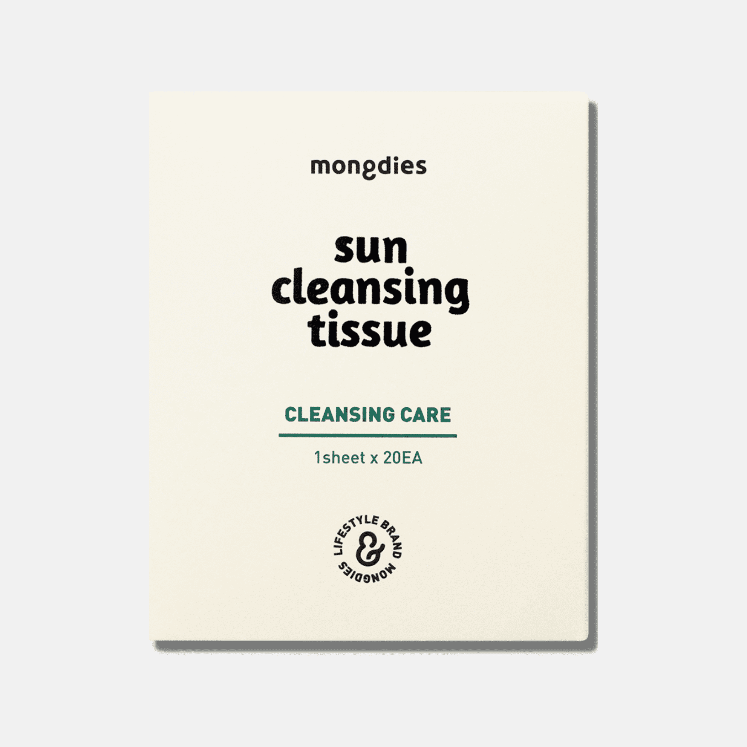 Mongdies Sun Cleansing Tissue Box 20 Pack - Walmart.com
