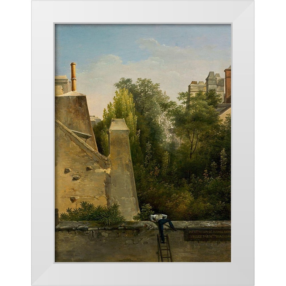Mongin, Antoine Pierre 19x24 White Modern Wood Framed Museum Art Print ...