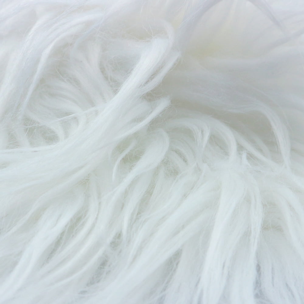 Mongolian Faux Fur-Christmas Fuzzy-Fabric by The Yard-Fluffy, Shaggy ...