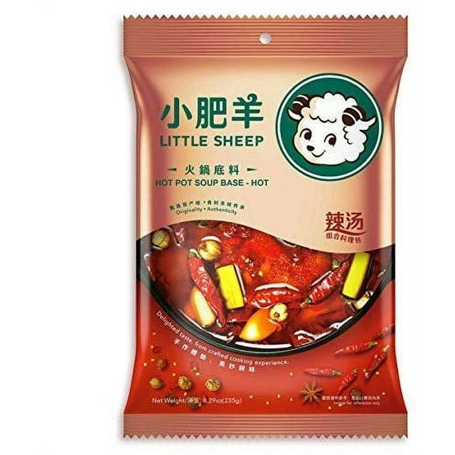 Little Sheep Mongolian Hot Pot Soup Base Spicy Asian Powder Easy To Make 829 Oz