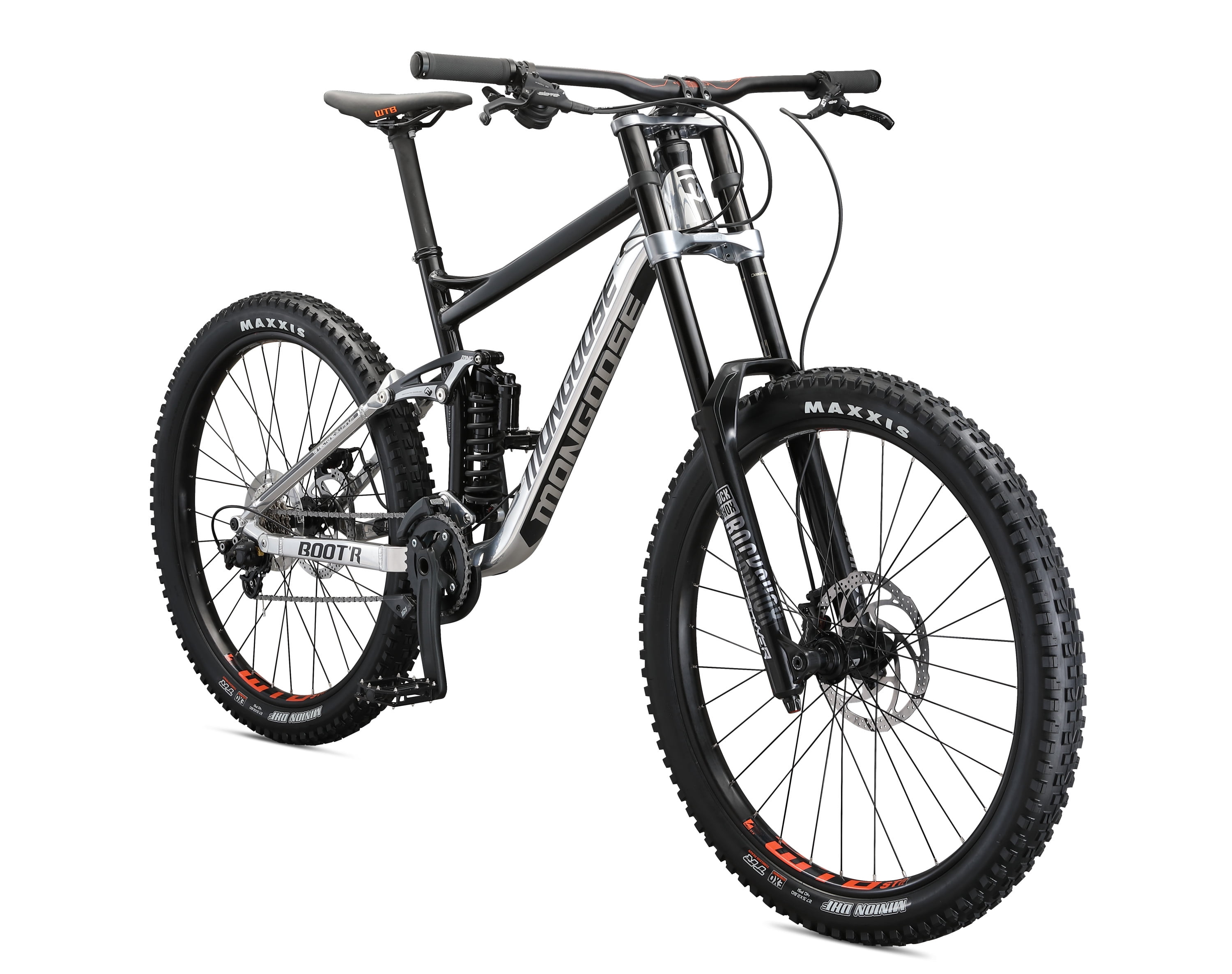 Mongoose Boot'R Adult Unisex 27.5-in. Medium Full-Suspension Mountain ...