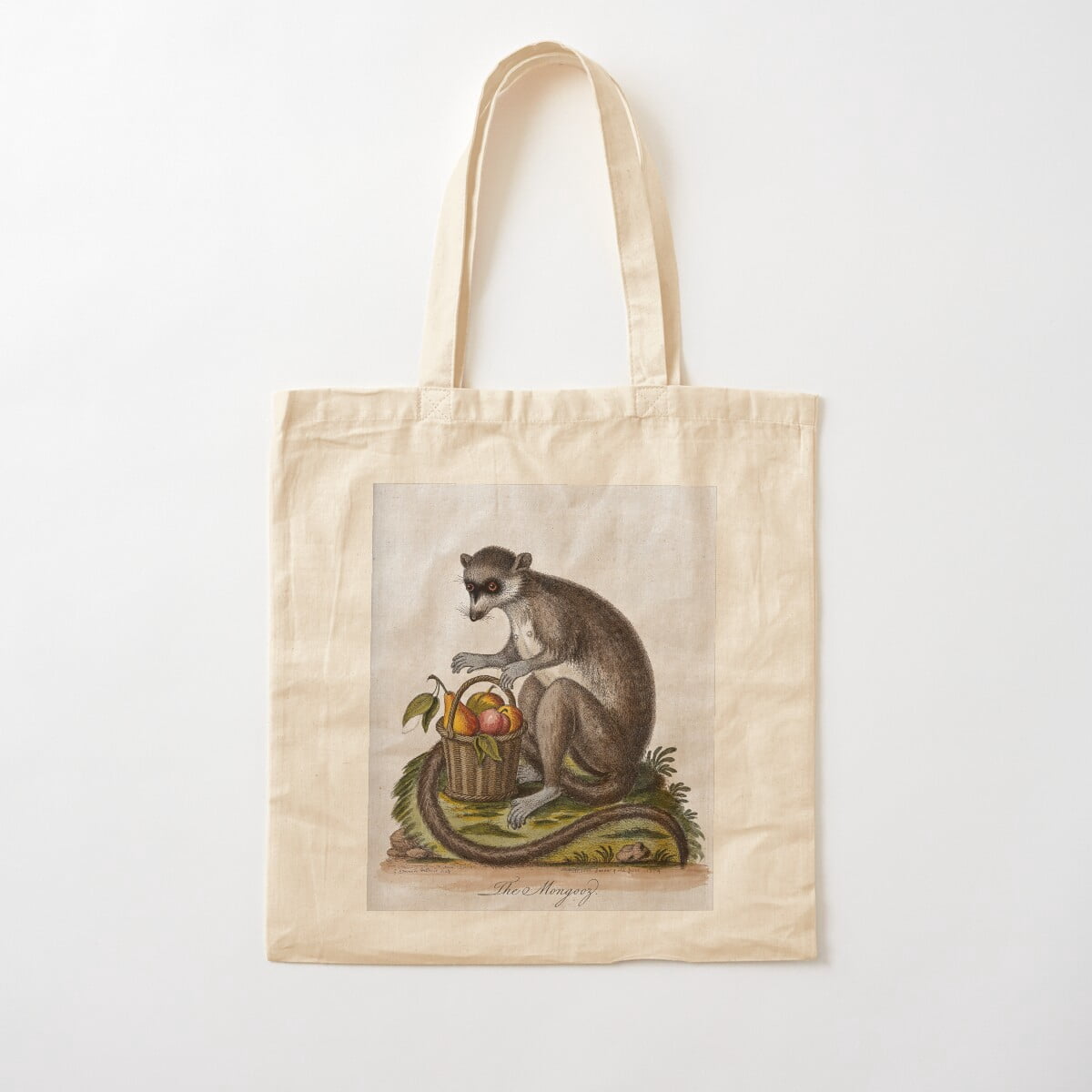 Mongoose Cotton Tote Bag Canvas Tote Bag, Family Gift For Mother, Her ...