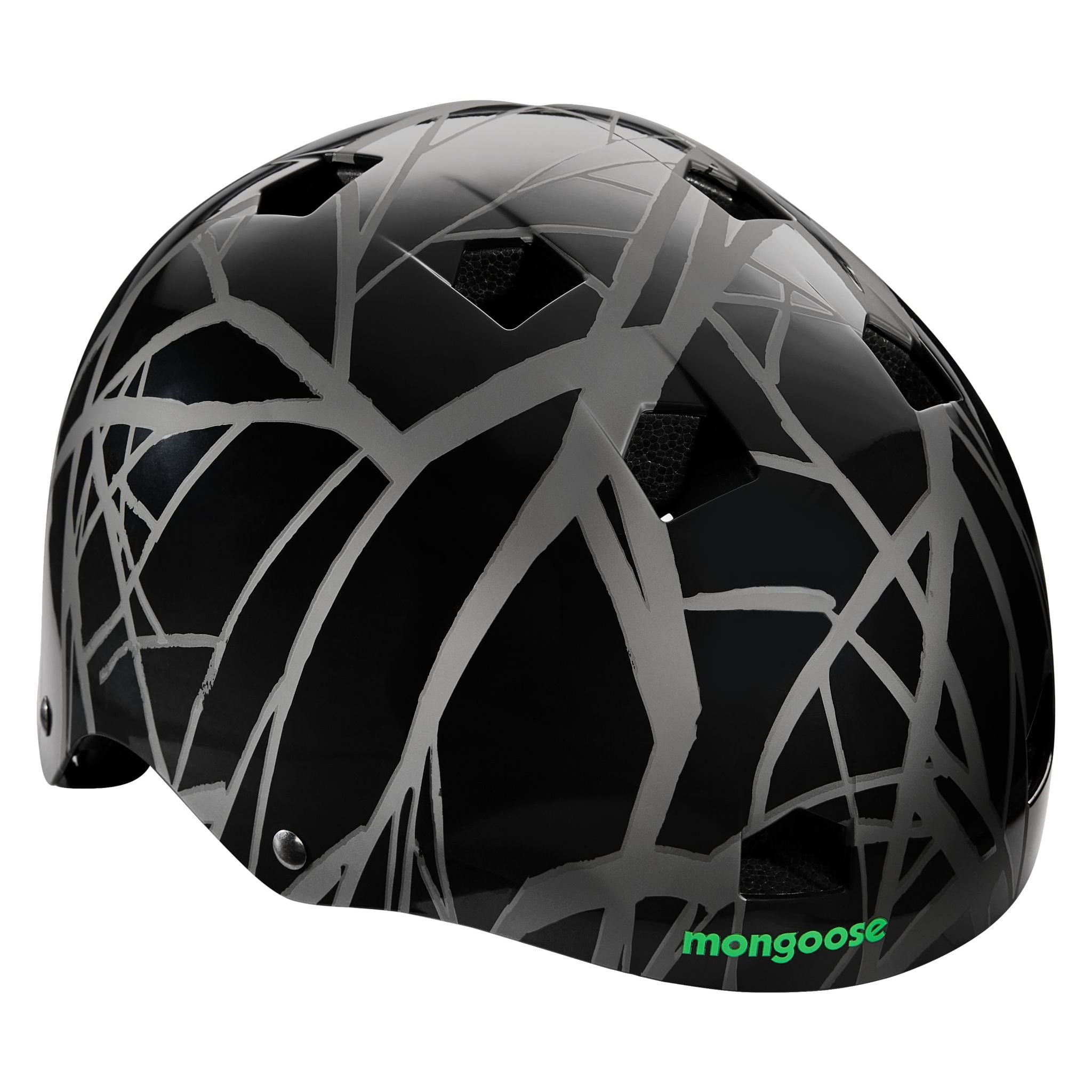 Mongoose Rebel Youth Unisex Multi-Sport Helmet, Gray - Walmart.com